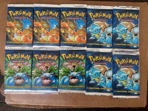 Pokemon Base Set Unlim Booster Pack| GUARANTEED HEAVY HOLO | Sealed ...