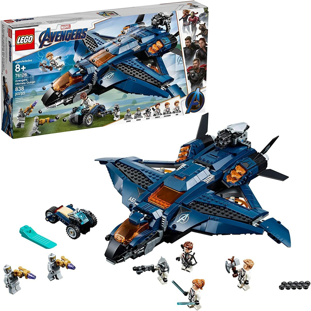 Quinjet Cockpit Review: 76126 Avengers Ultimate Quinjet FBTB