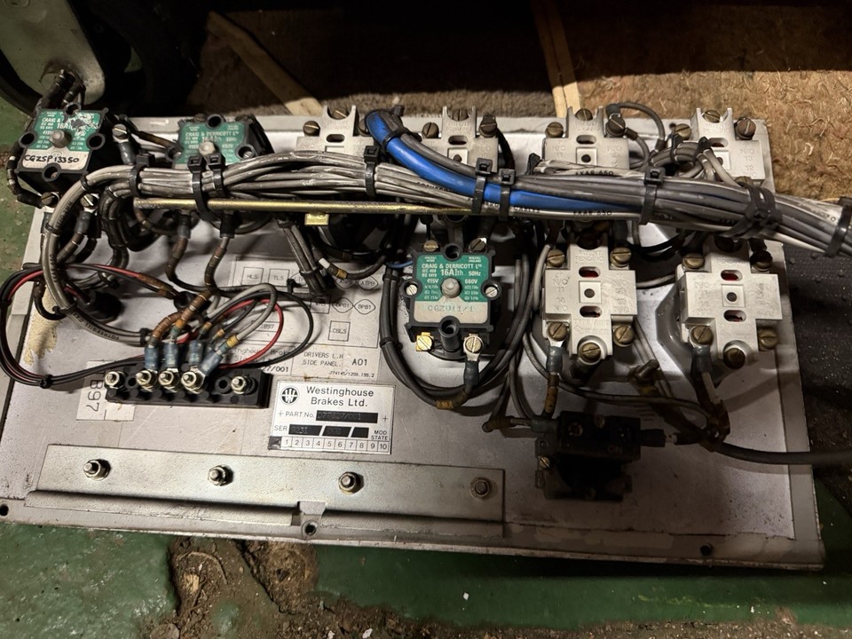British Rail Class 465 Marker And Headlight Isolator Panel | eBay UK