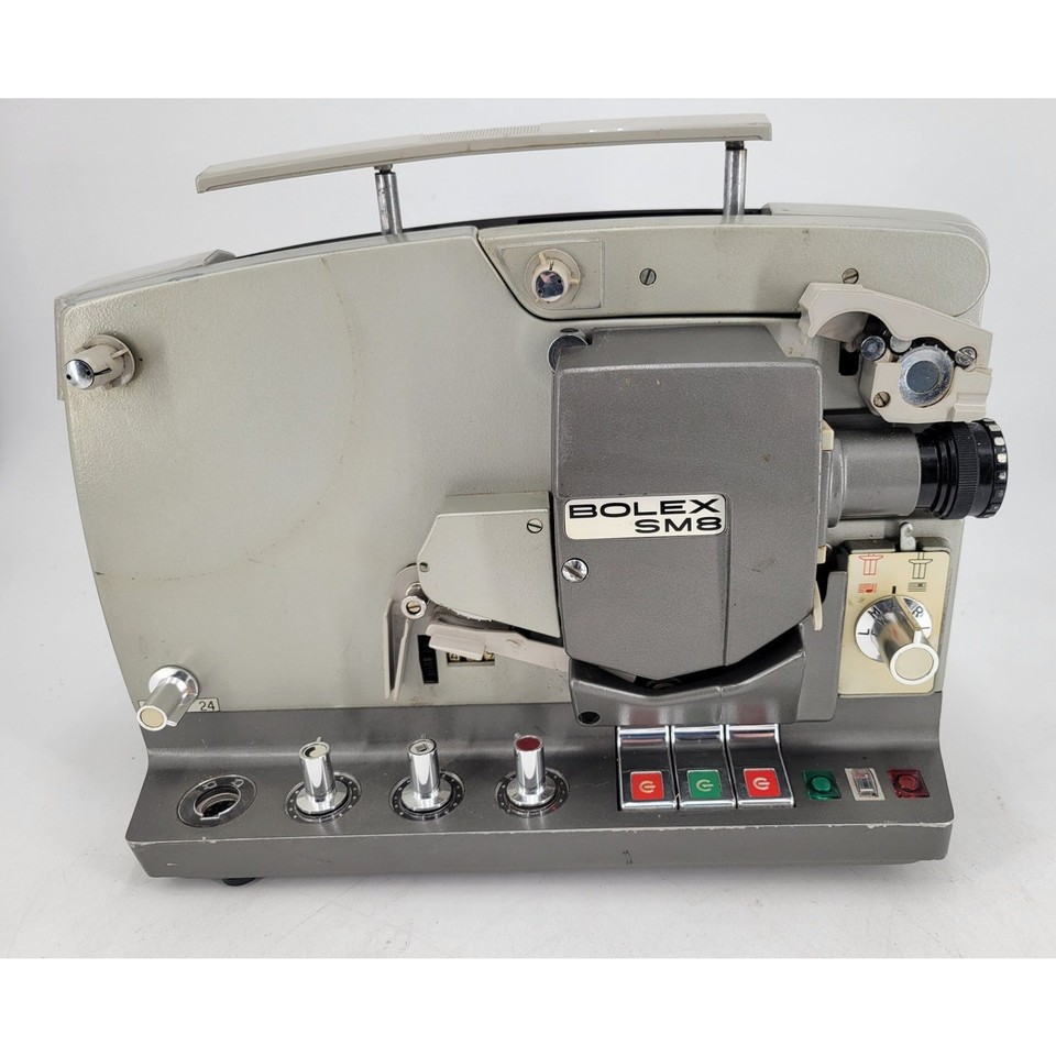 Bolex SM-8 8mm Film Projector VINTAGE Late Model Sold As-Is for ...