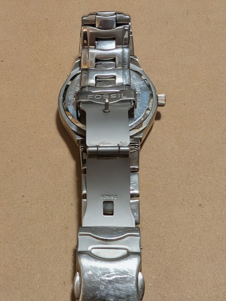 2000s FOSSIL BLUE AM-3882 100M Watch (UNTESTED) | eBay