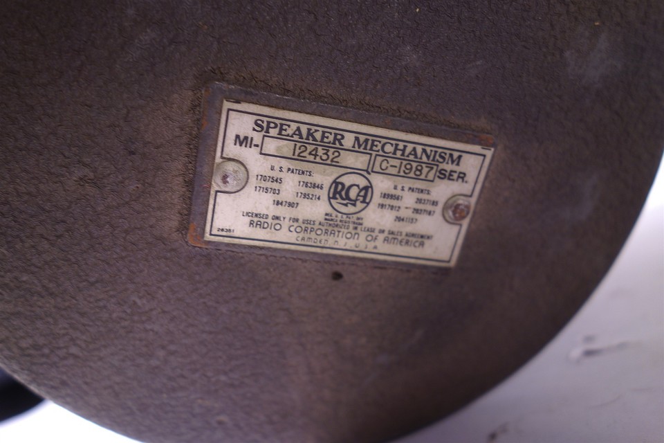 Vintage RCA MI-12432 15" Woofer - EXCELLENT | eBay