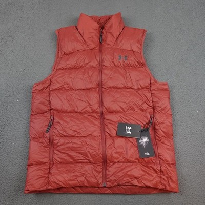 Under Armour Vest Mens Large Red UA Storm Armour Down 2.0 Puffer 600 ...