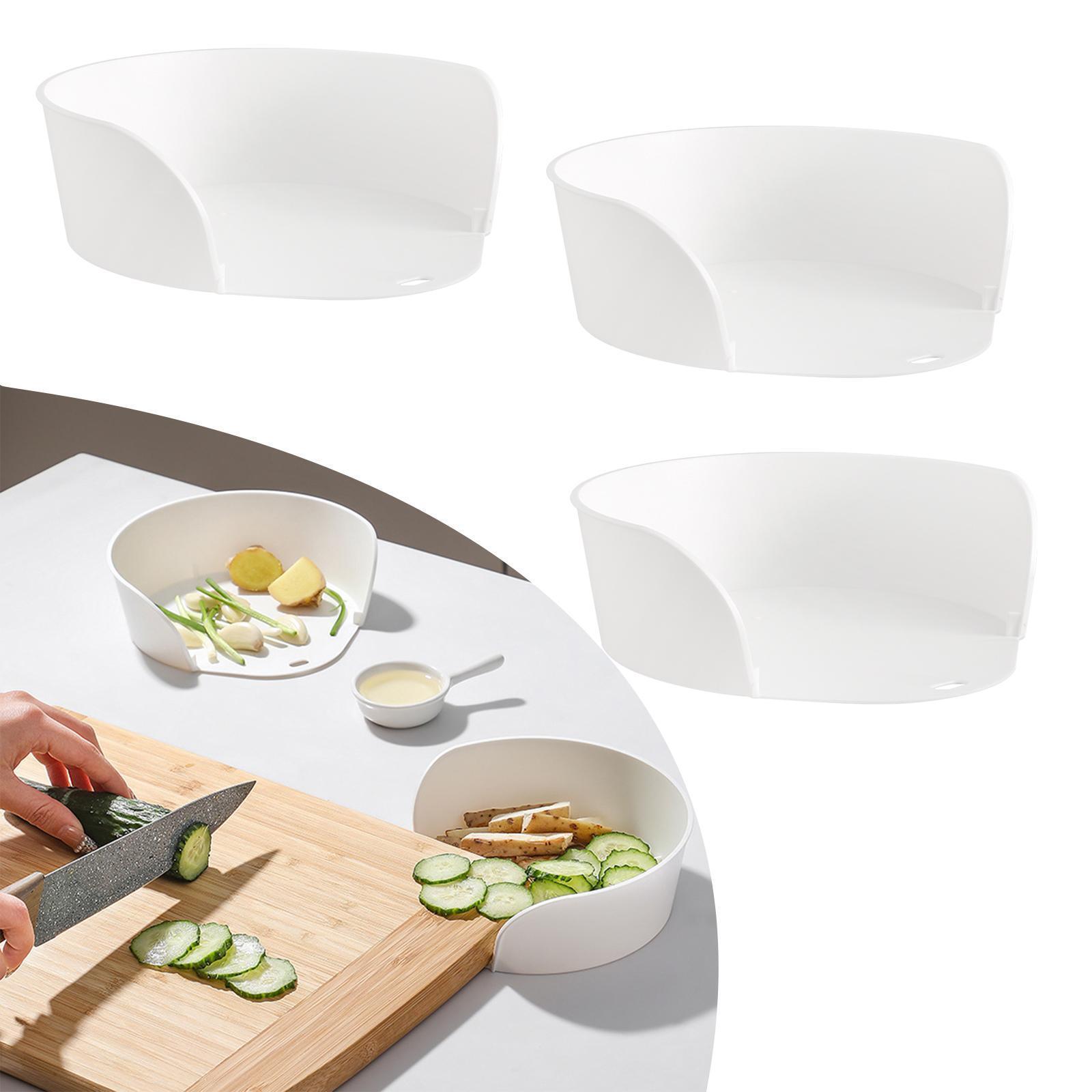 3Pcs Food Preparation Tray Meal Prep Bowls for Restaurant Home Use ...