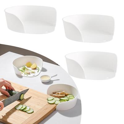 3Pcs Food Preparation Tray Meal Prep Bowls for Restaurant Home Use ...