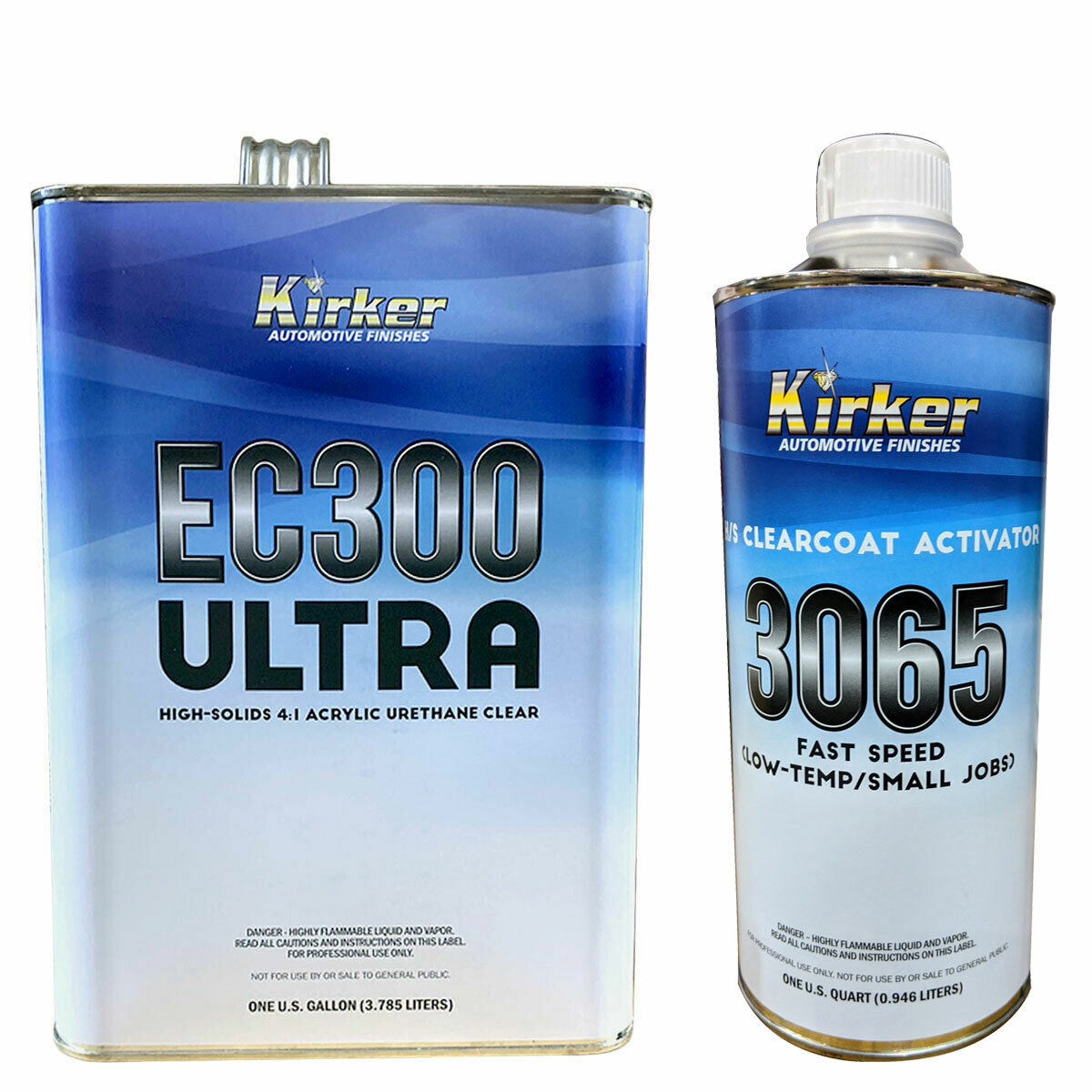 1 Gal Kirker Ultra High Solids Acrylic Urethane Clearcoat EC300 & Fast ...