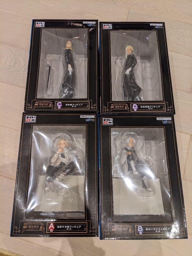 Taito Kuji Tokyo Revengers Haitani Ran Rindo Sano Izana Prize A B C D Figure Set | eBay