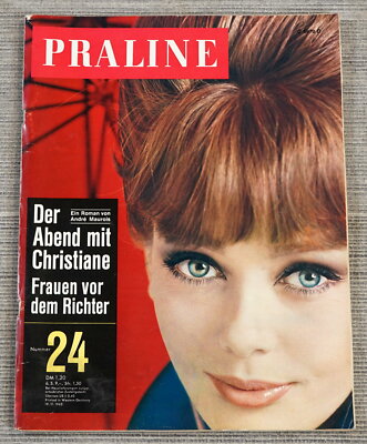 Praline Nr. 24 Zeitschrift 19.11.1963 Reise Wissen Mode Wohnen Rezepte ...