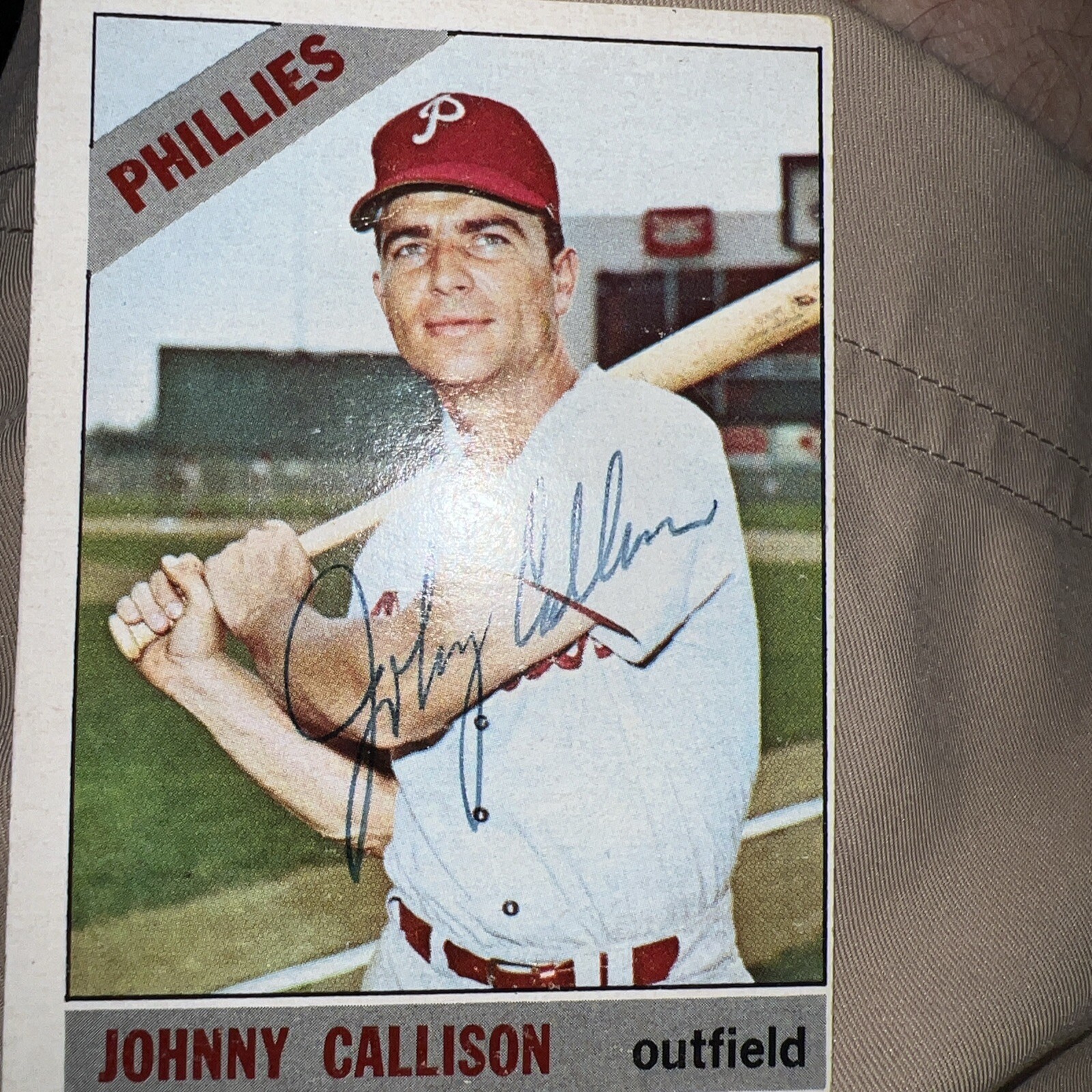 1966 Topps Johnny Callison #230 BASEBALL Philadelphia Phillies | eBay