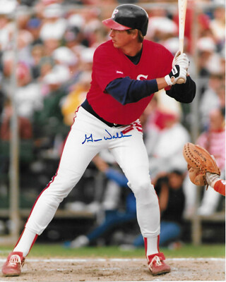 GREG WALKER Autographed Signed 8x10 Vintage Baseball Photo Chicago ...