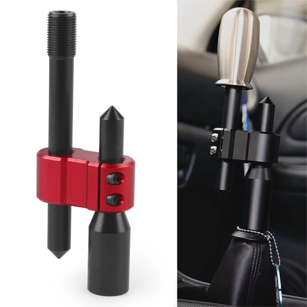 Aluminum H Type Shift Knob Extension Adjustable Extender Gear Shifter w ...