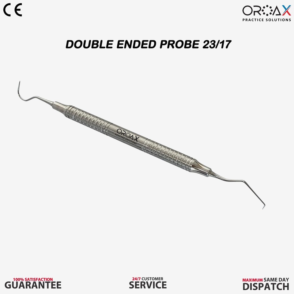 Dental Explorer 23/17 Probe Diagnostic Examination Double Ended ...