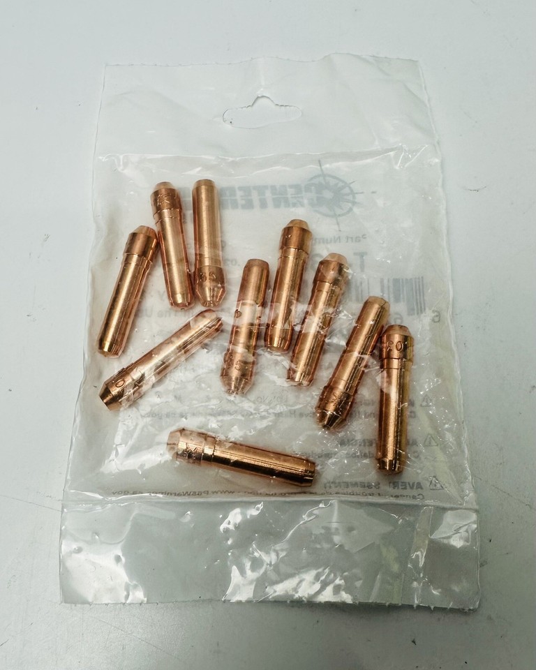 10 Pcs Bernard .035 Centerfire Contact Tip T-035 Welding Mig Wire Gun ...