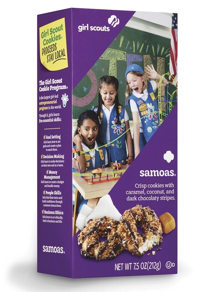 Girl Scout Cookies Box