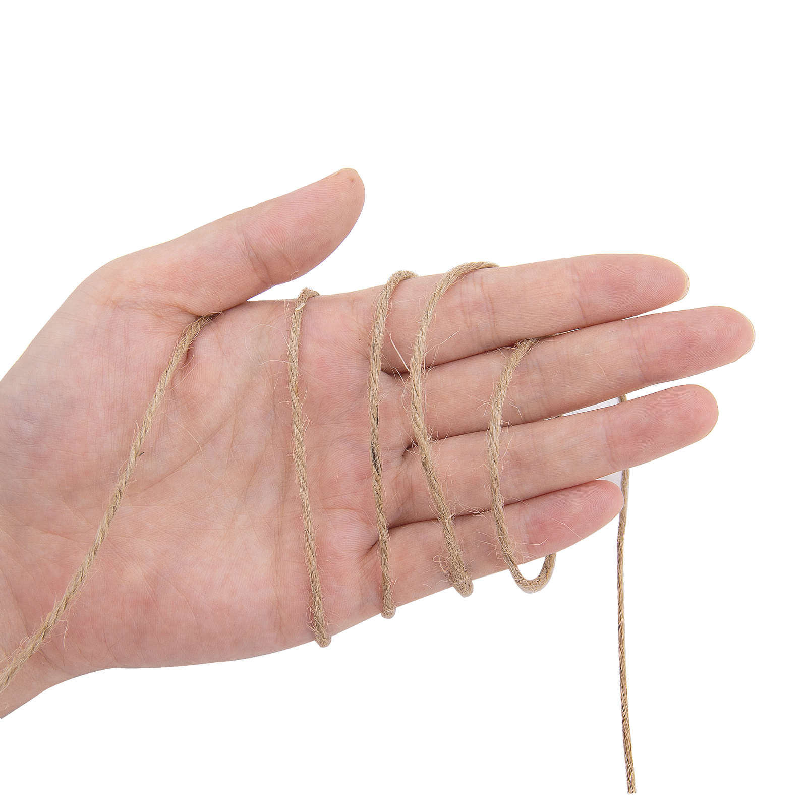 500FT-5000FT Natural Brown 3ply Shabby Rustic Twine String Shank Craft ...