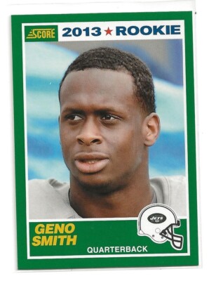 2013 Score Geno Smith Green Border Rookie Card | eBay