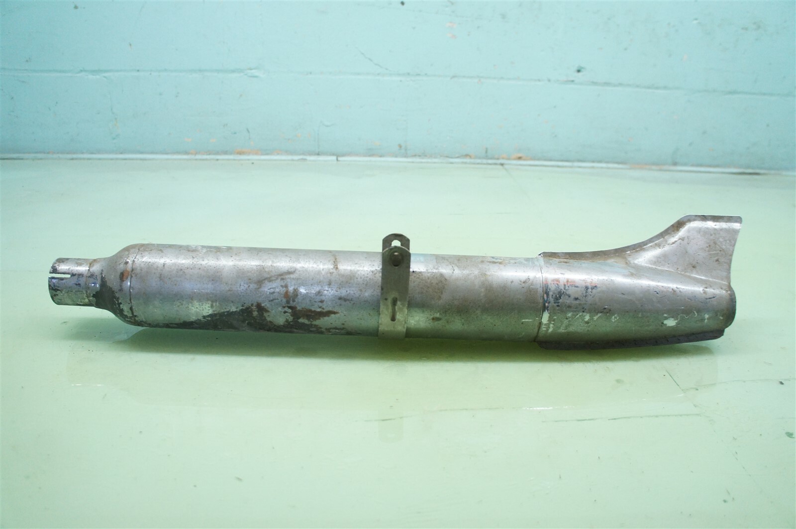 Harley Panhead Shovelhead FL FLH Fishtail Exhaust Muffler NICE *2463 | eBay