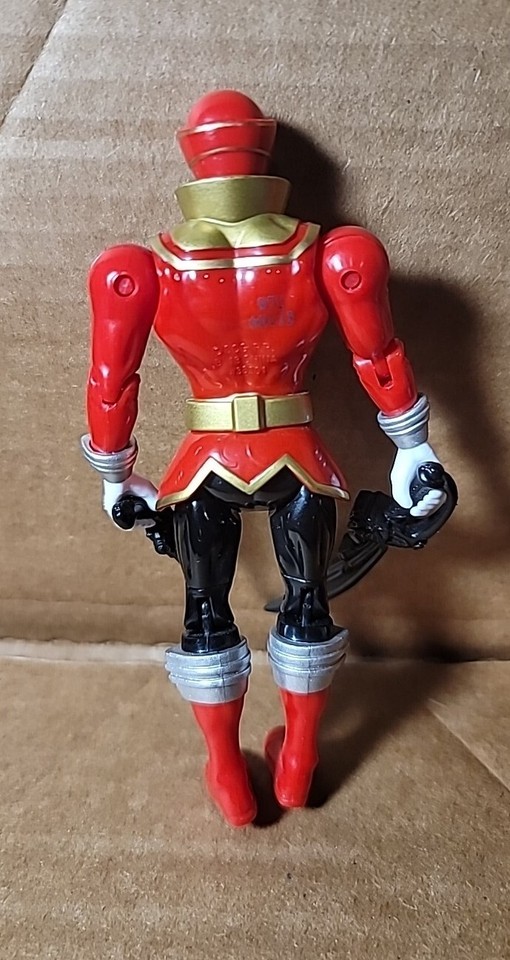 Power Rangers Super Megaforce Red Ranger Pirate 5" Action Figure | eBay