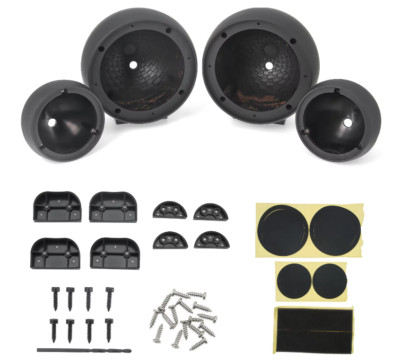 Tweeter Pods for Midrange & Tweeter 2-Way Speaker Bracket Mount Housing ...