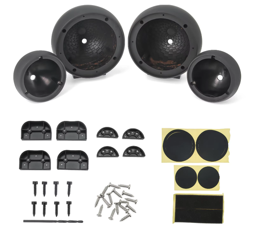 Tweeter Pods for Midrange & Tweeter 2-Way Speaker Bracket Mount Housing ...
