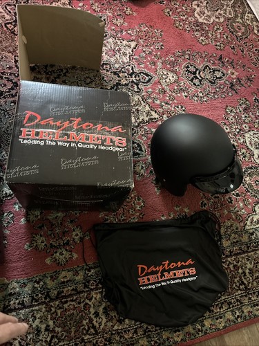 DAYTONA DC1-B-3XL HELMETS Cruiser Dull Black Helmet - 3XL New | eBay