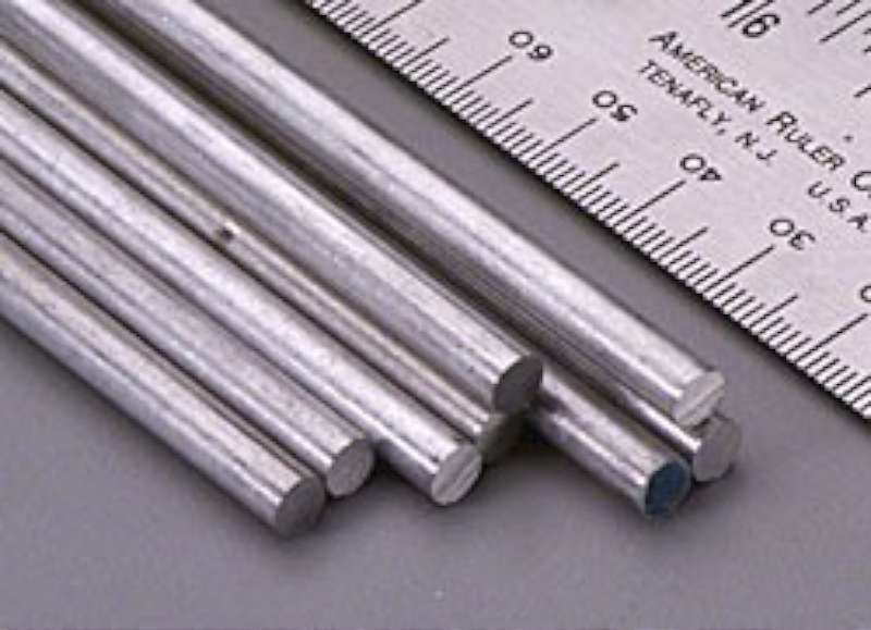 3/16"x12" Solid Aluminum Rod (1) | eBay