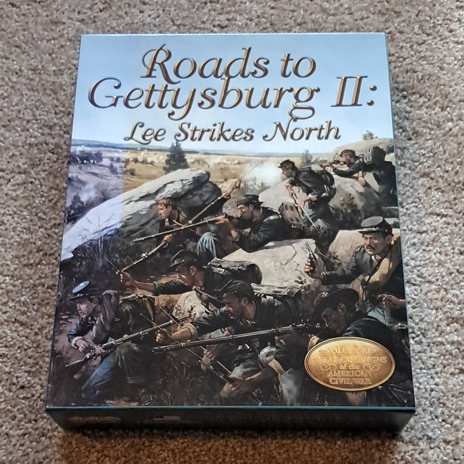 Multi-Man Publishing Roads to Gettysburg II War Board Game Complete ...