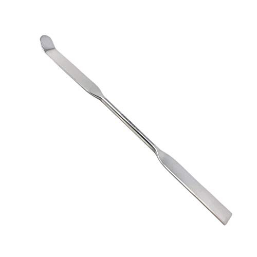 Stainless Steel Double Ended Micro Lab Spatula Sampler, Square & Round ...