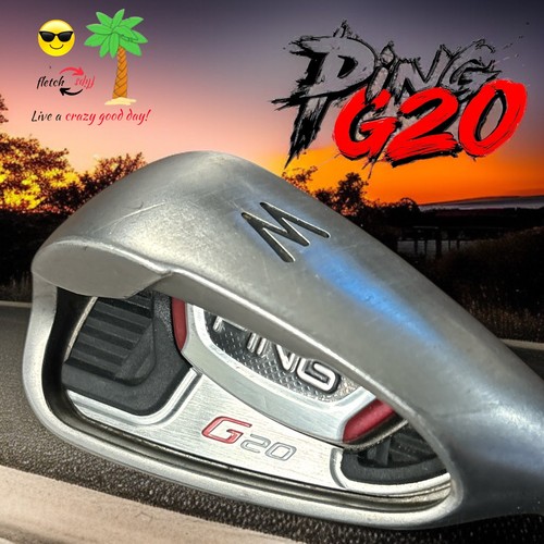 WOW! Ping G20 Pitching Wedge 46° RH CFS S Flex Steel Shaft Yellow Dot ...