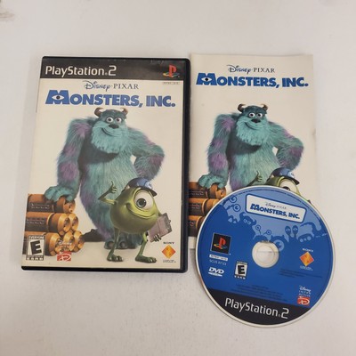PlayStation 2 PS2 Monsters, Inc. CIB Complete Disney Pixar 2002 ...
