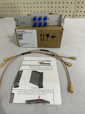 Commscope ION-B TLCN2-W ANDREW 2-way 350-2700 MHz SPLITTER | eBay