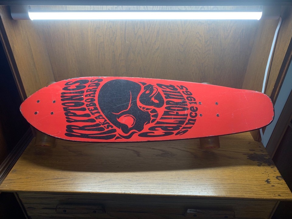 Kryptonics Skateboard 34” Wood Deck California Since 1964 | eBay