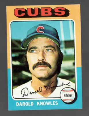 1975 Topps Darold Knowles Chicago Cubs #352 Excellent | eBay