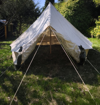 Großes Hauszelt / Saharazelt / Alex Zelt / Glockenzelt / Scoutzelt ...