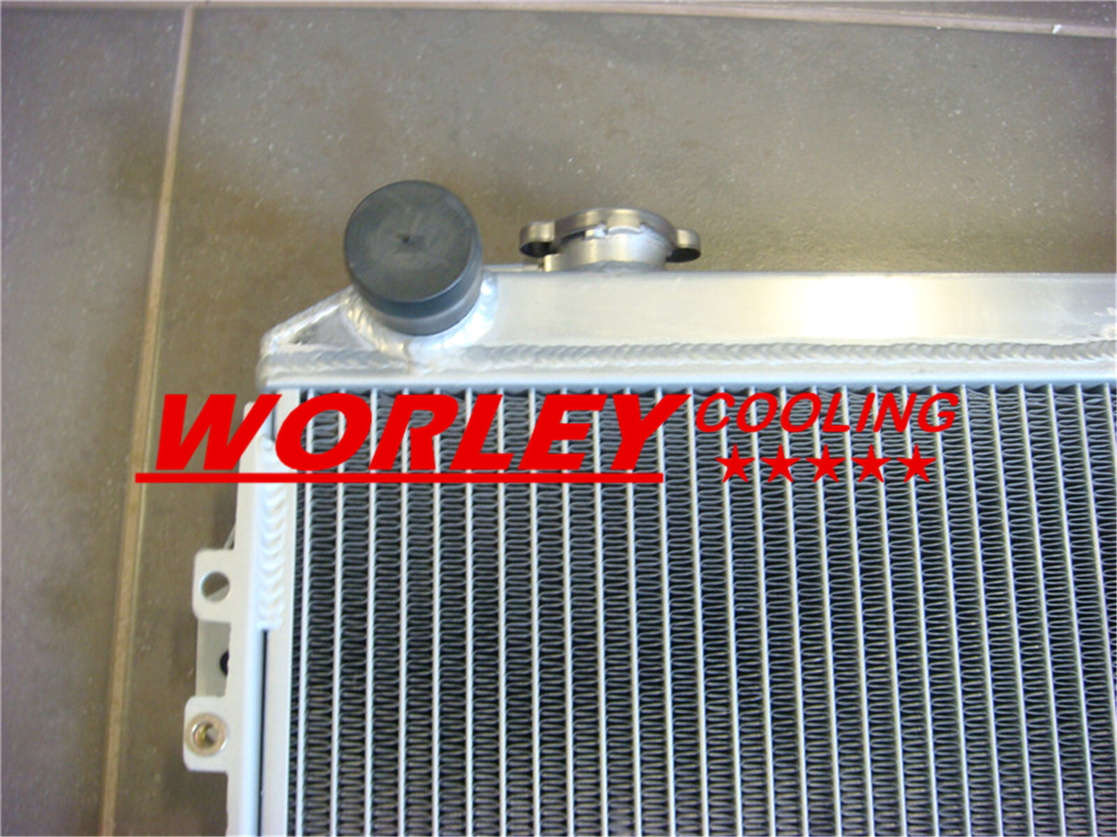 2ROW aluminum radiator for Toyota HILUX LN105 LN106 LN111 Diesel 2.8L ...