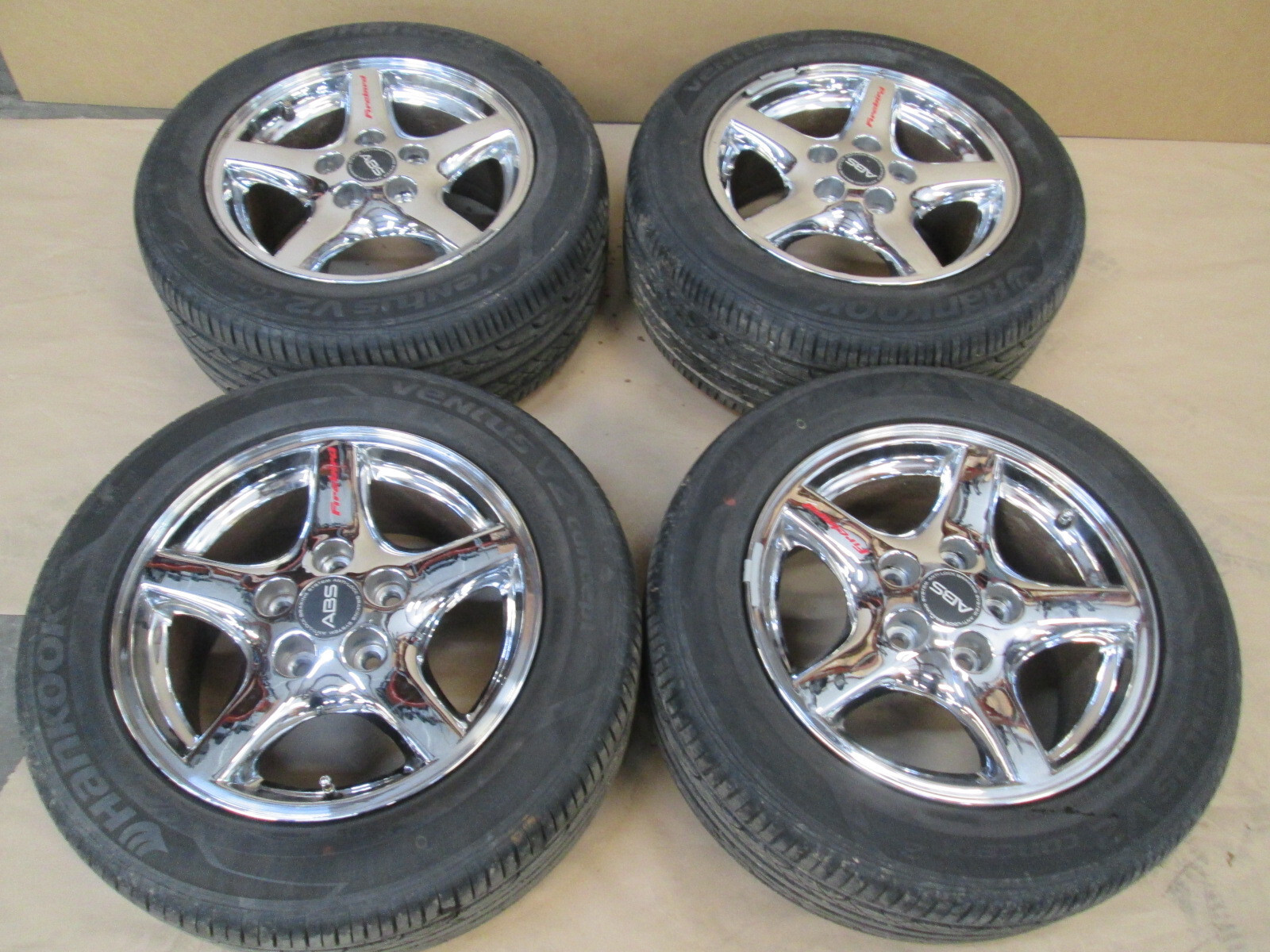 97-02 Firebird Trans Am Wheels & 245-60-16 Tires Chrome 16x8 Set of 4 ...