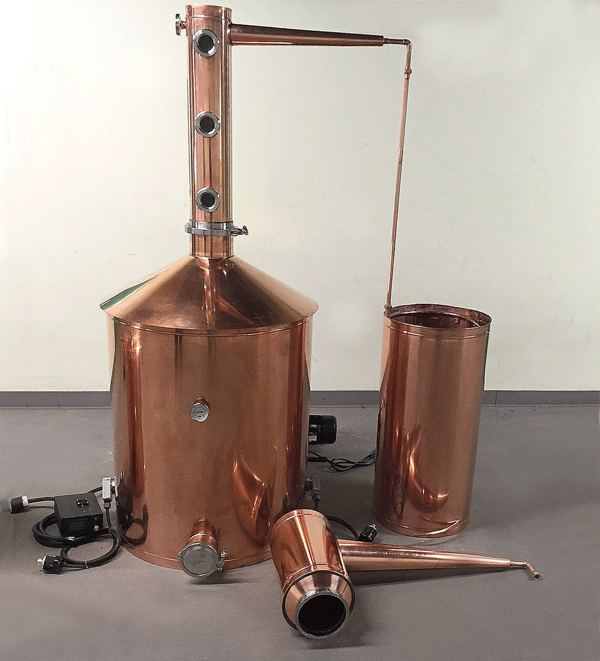 StillZ 100 Gal Copper Moonshine Micro Distillery Still Kit! Commercial ...