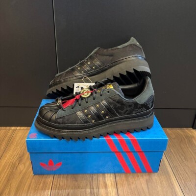 Adidas Superstar x CLOT Lunar New Year Black Carbon Gold JR5114 US8 w ...