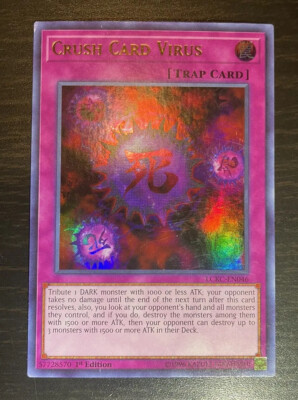 Yu-Gi-Oh! 1st Ed Crush Card Virus (ver.2)| LCKC | Ultra Rare | LP | eBay