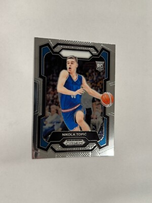 Nikola Topic 2024 Prizm Draft Picks Silver RC #10 | eBay