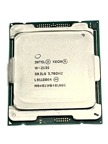 Intel Xeon W-2135 CPU 3.7 GHz 6 Core 12 Thread LGA 2066 SR3LN Processor ...