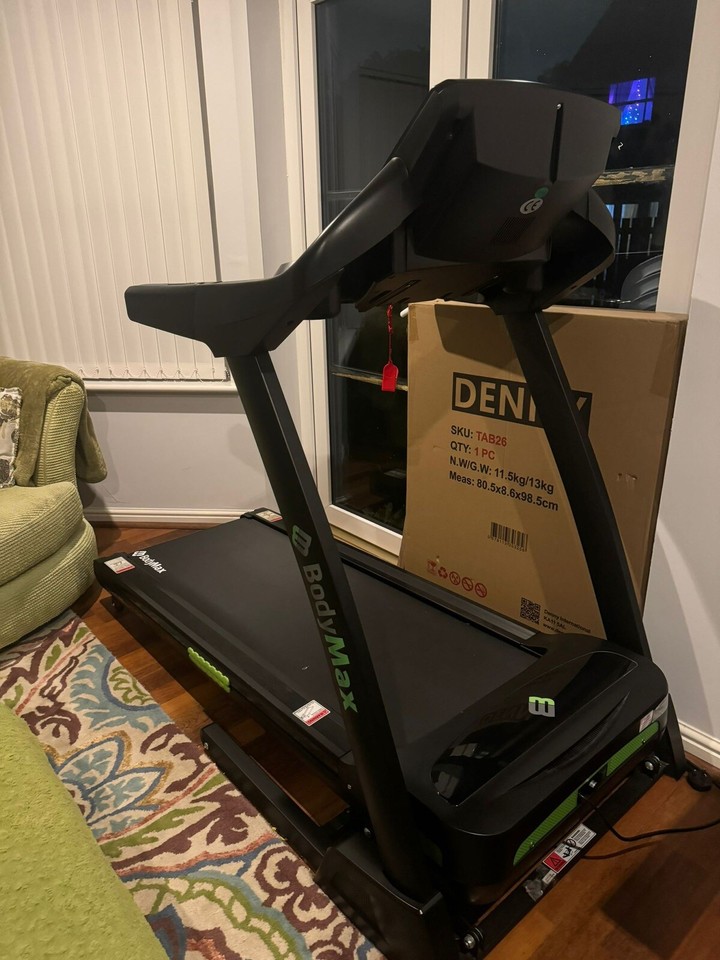 BodyMax T80 Folding Motorized Treadmill Lightly Used VGC | eBay UK