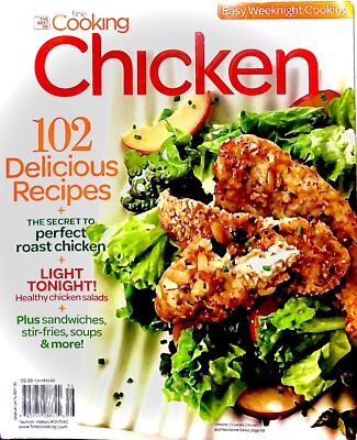 RETIRED NEW BEST OF THE FINE COOKING MAGAZINE”CHICKEN”EASY WEEK NIGHT ...