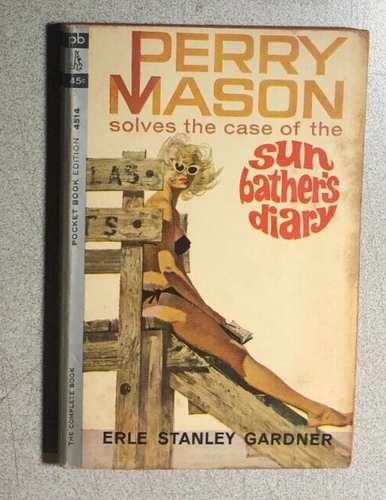 SUN BATHER'S DIARY Perry Mason Erle Stanley Gardner (1963) Pocket Book ...