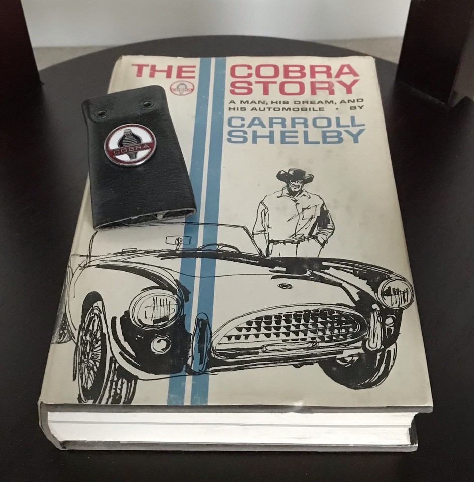 Original Shelby 427 Cobra Leather Key Case Fob | Cobra Wilco Decals ...