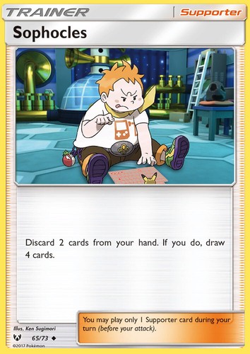 Sophocles - 65/73 Shining Legends Uncommon Pokemon Card | eBay