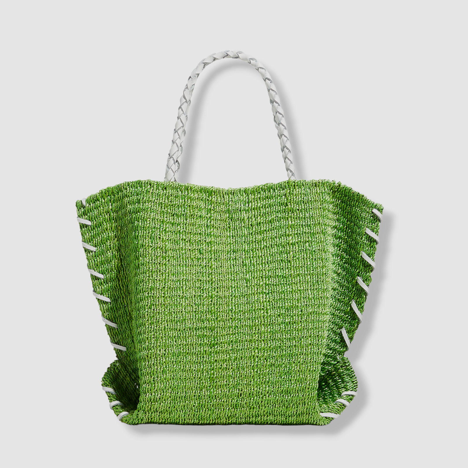 $221 Aranaz Women Green Musa Mini Woven Abaca Braided Leather Purse ...