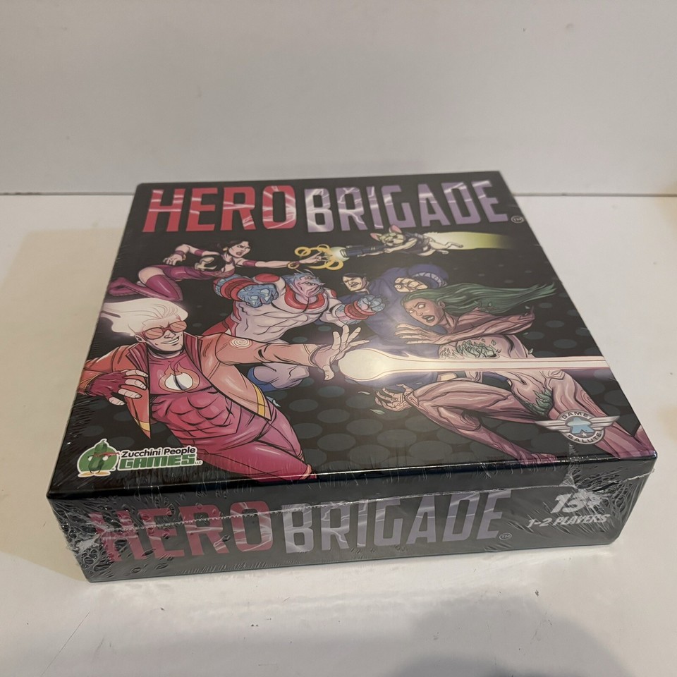 Hero Brigade Board Game - Game Salute - Zucchini People Games | eBay UK