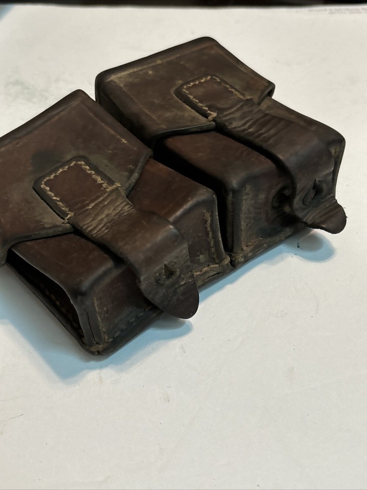 Yugo Yugoslavian Military M24 M48 Mauser 8mm Dual Cell Leather Ammo ...