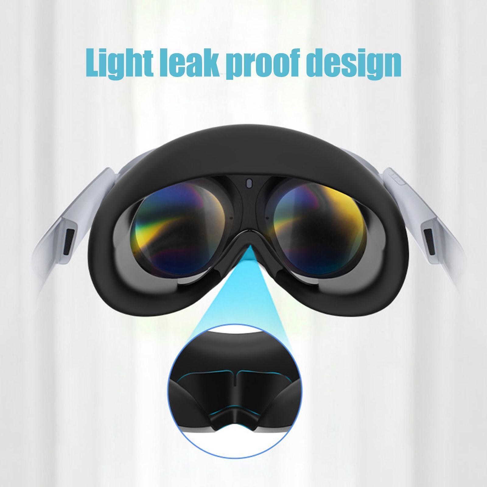 Lightproof Interface For Pico 4 VR Protect Skin Anti-Leakage Pad 2022 ...